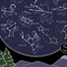 Hand Illustrated Constellation Map - Etsy Canada