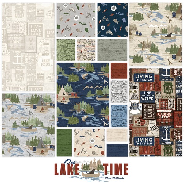 Lake Fabric - Etsy