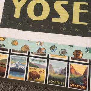 National Parks Riley Blake Yosemite Quilt Kit Comes in 2 Options ...