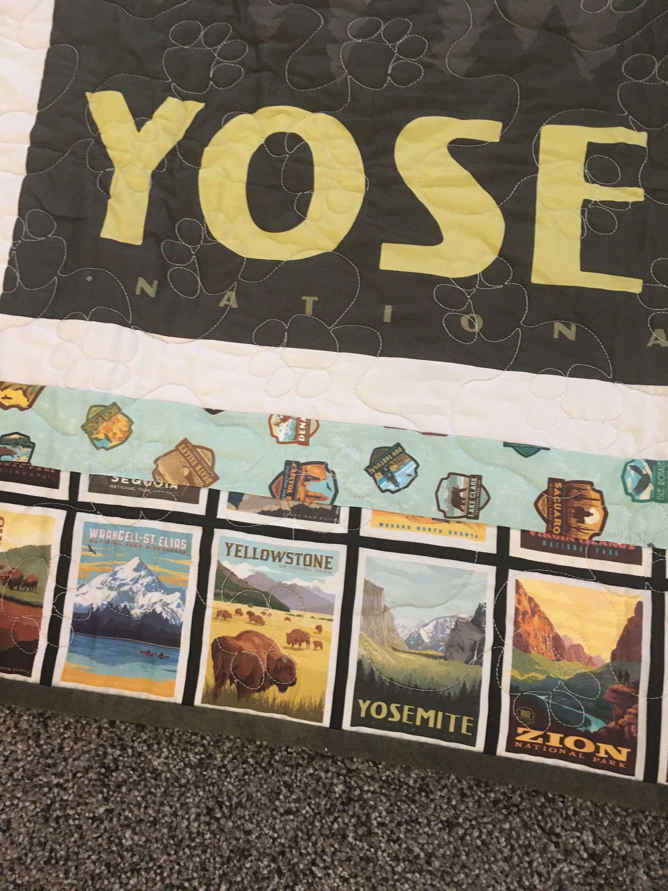 National Parks Riley Blake Yosemite Quilt Kit Comes in 2 - Etsy