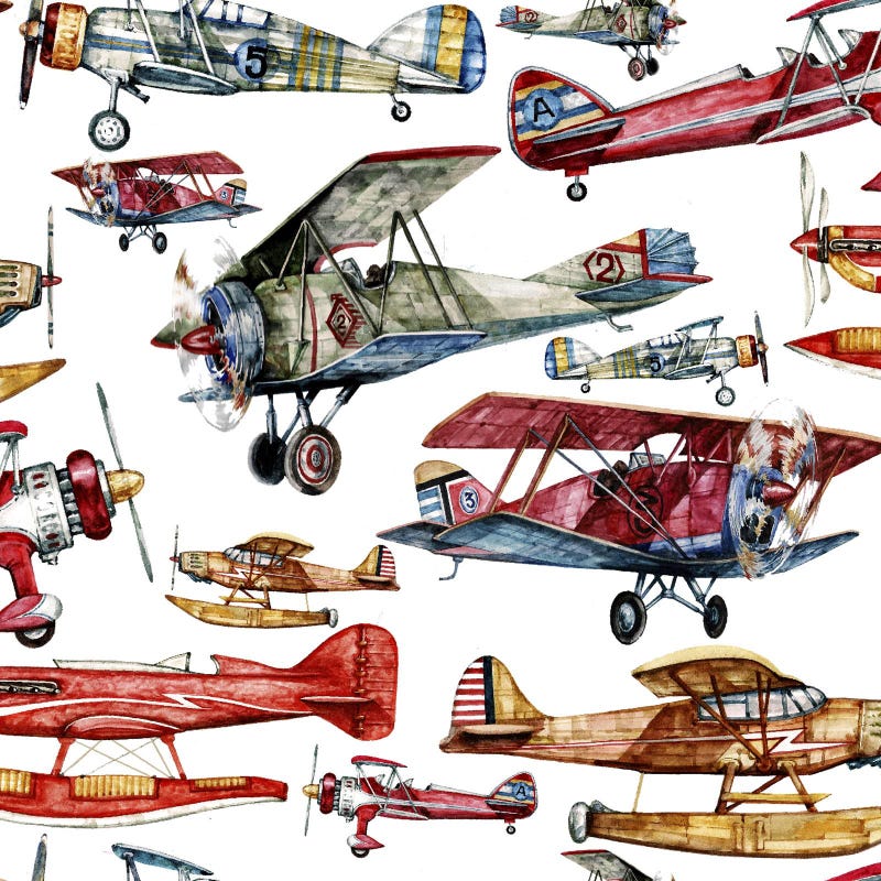 Airplane Fabric - Etsy