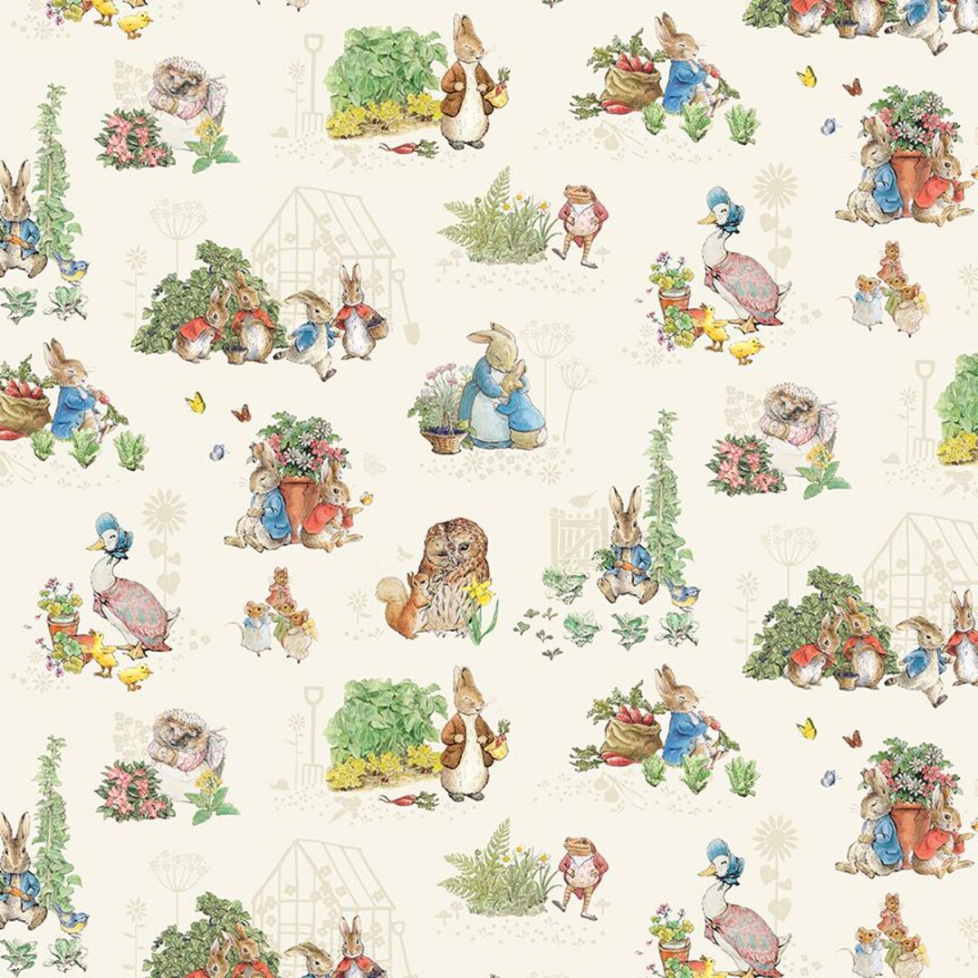 Peter Rabbit and Friends by Riley Blake Designs Peter Rabbit and His ...