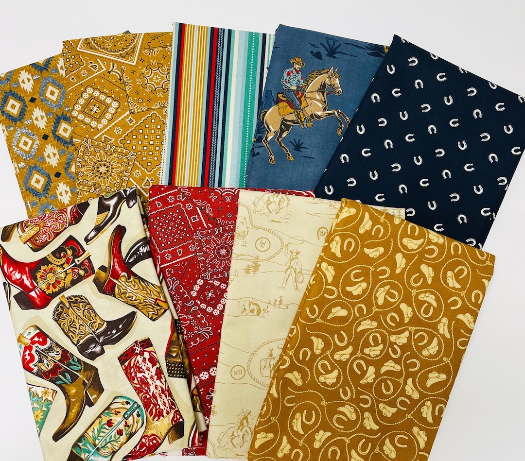 Saddle Ranch for Moda Western Cowboy 100% Cotton Quilt Fabric Sold by ...