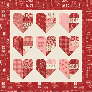 Heartstrings Pillow by Chrissy Lux of Sew Lux Fabric Finished 18" X 18 ...
