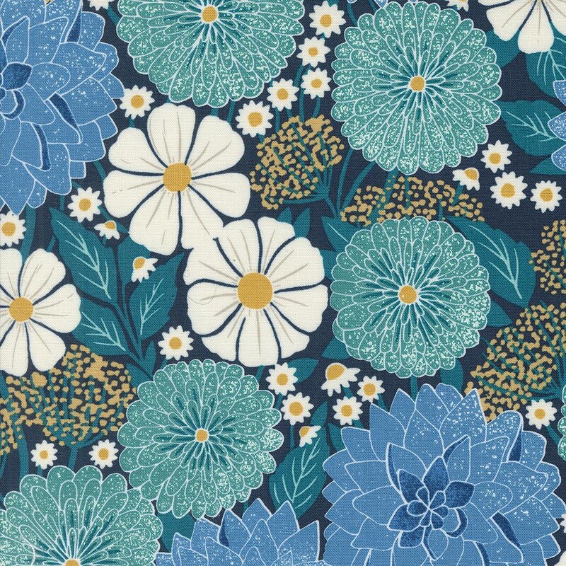 Large Floral Fabric - Etsy