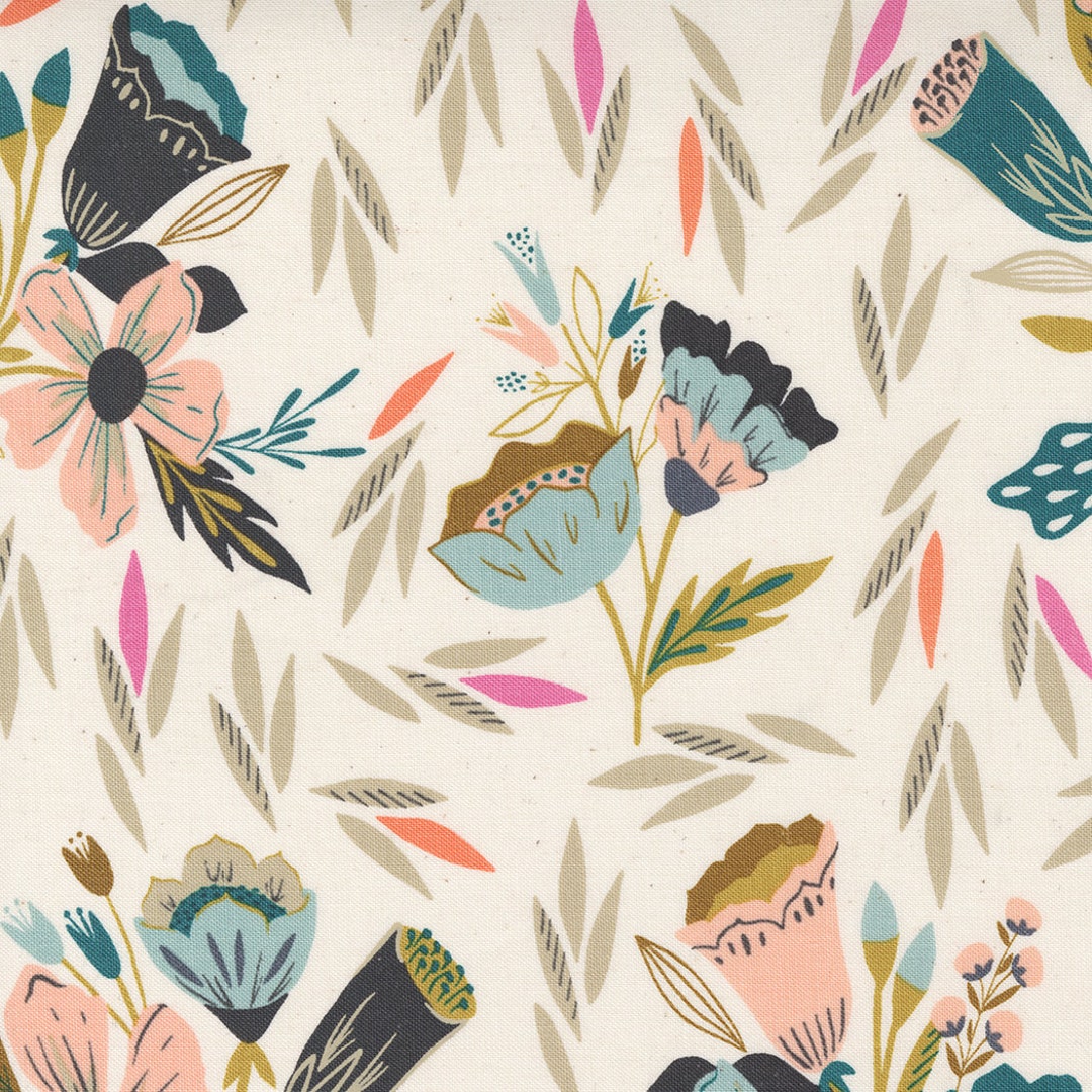 Songbook A New Page Overjoyed Large Floral Fancy That Design House for ...