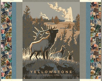 Smokey Bear Only You Quilt Kit Includes Riley Blake Only You Fabric for ...