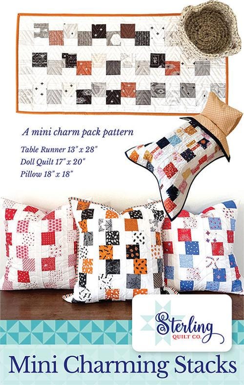Mini Charming Stacks by Sterling Quilt Co. A Mini Charm Pack Pattern ...