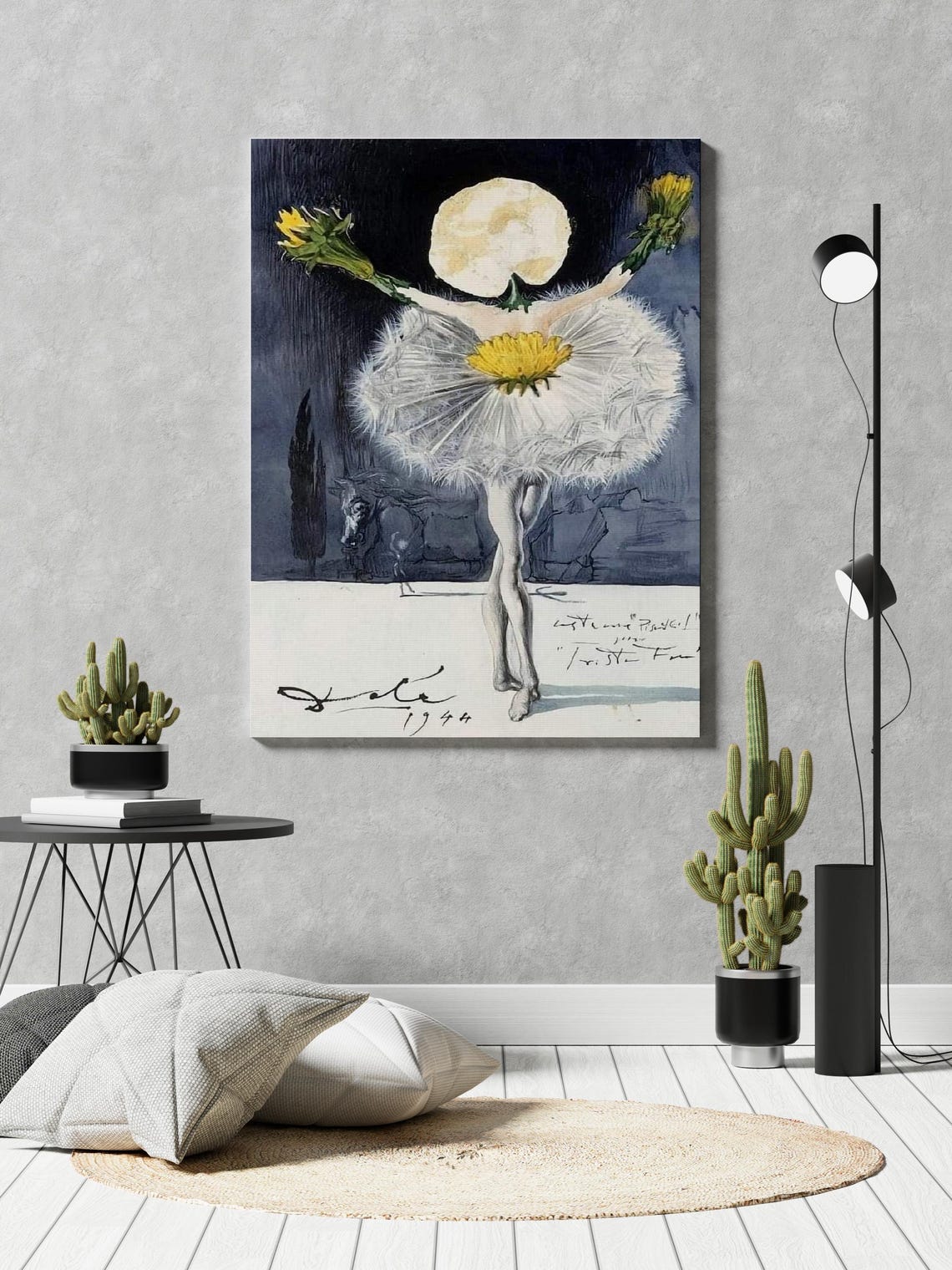 Dance of Dandelion-salvador Dali Frame, Cool Prints by Salvador Dali ...