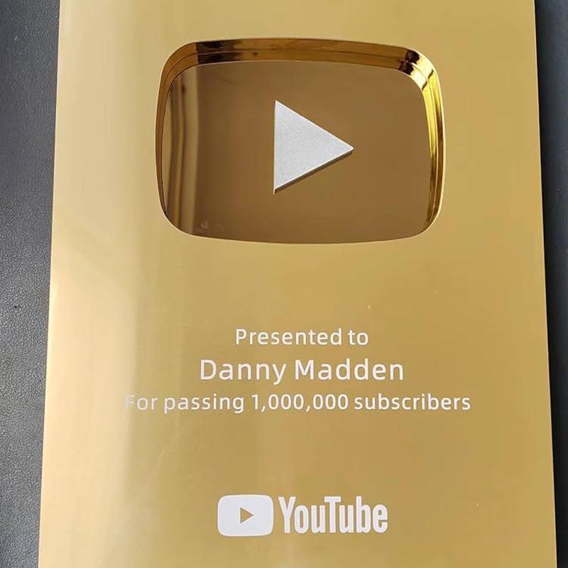 Youtube Play Button - Etsy