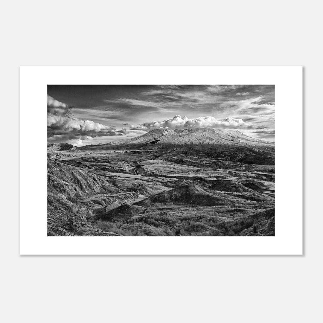 A Print of Mount Saint Helens, Loowit Viewpoint - Etsy