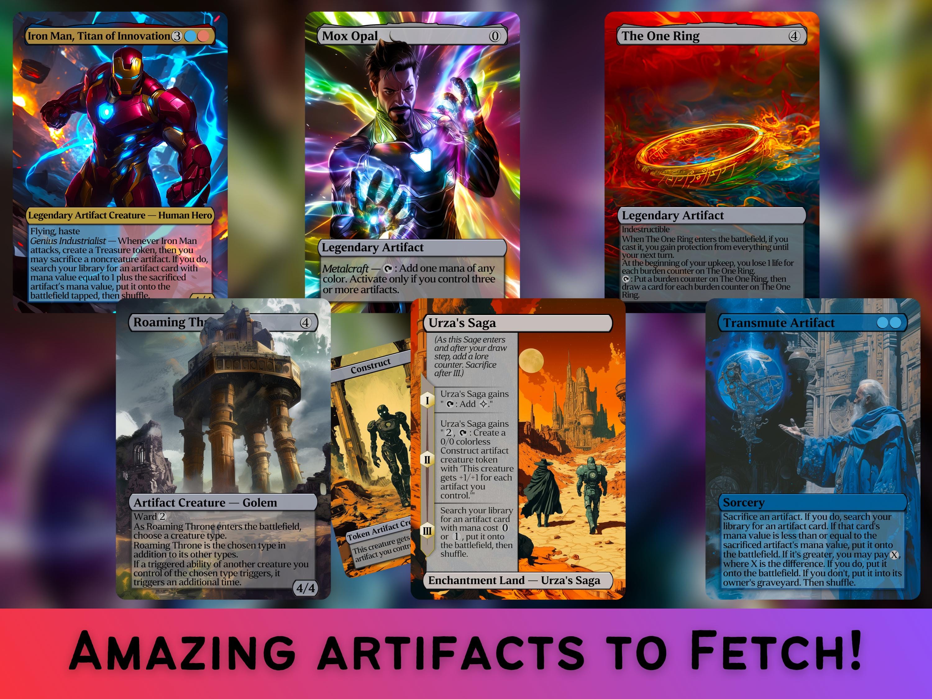 Marvel Mega Bundle - 32 Unique Cards - Secret Lair Pop-out Commander ...
