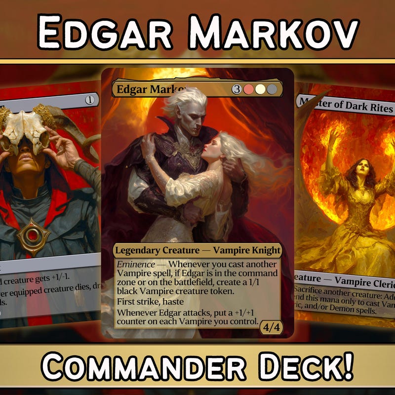 Edgar Deck Box - Etsy