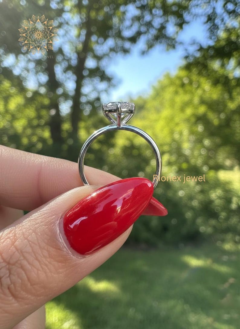 Heart Shaped 1 Carat IGI Certified Lab Grown Diamond Solitaire ...