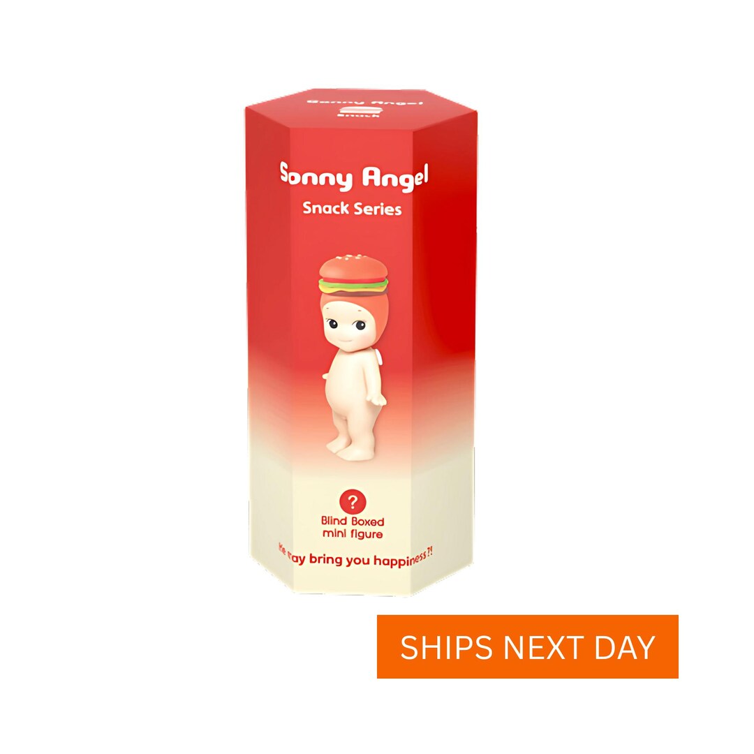 Sonny Angel Snack Series Blind Box – 100% Authentic Mini Figure (food ...