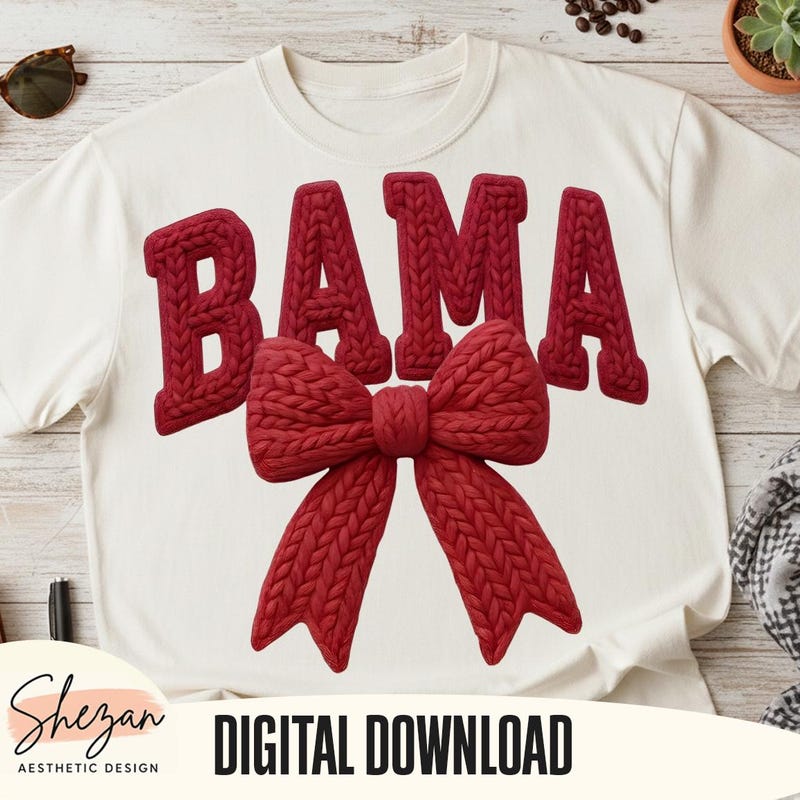 Alabama a Faux Yarn - Etsy