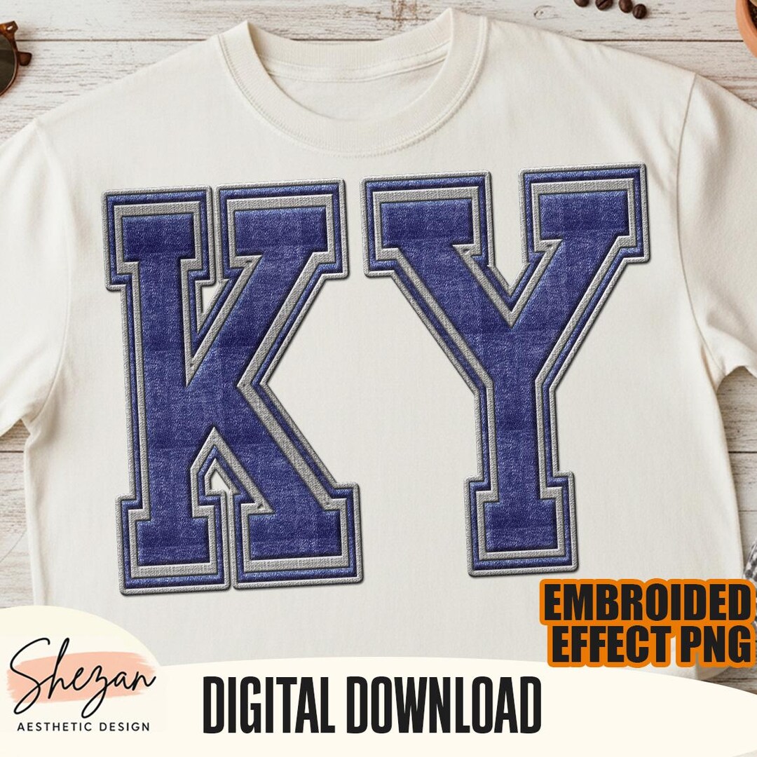 Kentucky KY State Png,state of Kentucky Png Sublimation,blue Kentucky ...