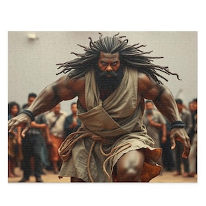 Jigsaw Puzzle, Bible Theme, Religious Puzzle, Samson Design, Christian ...