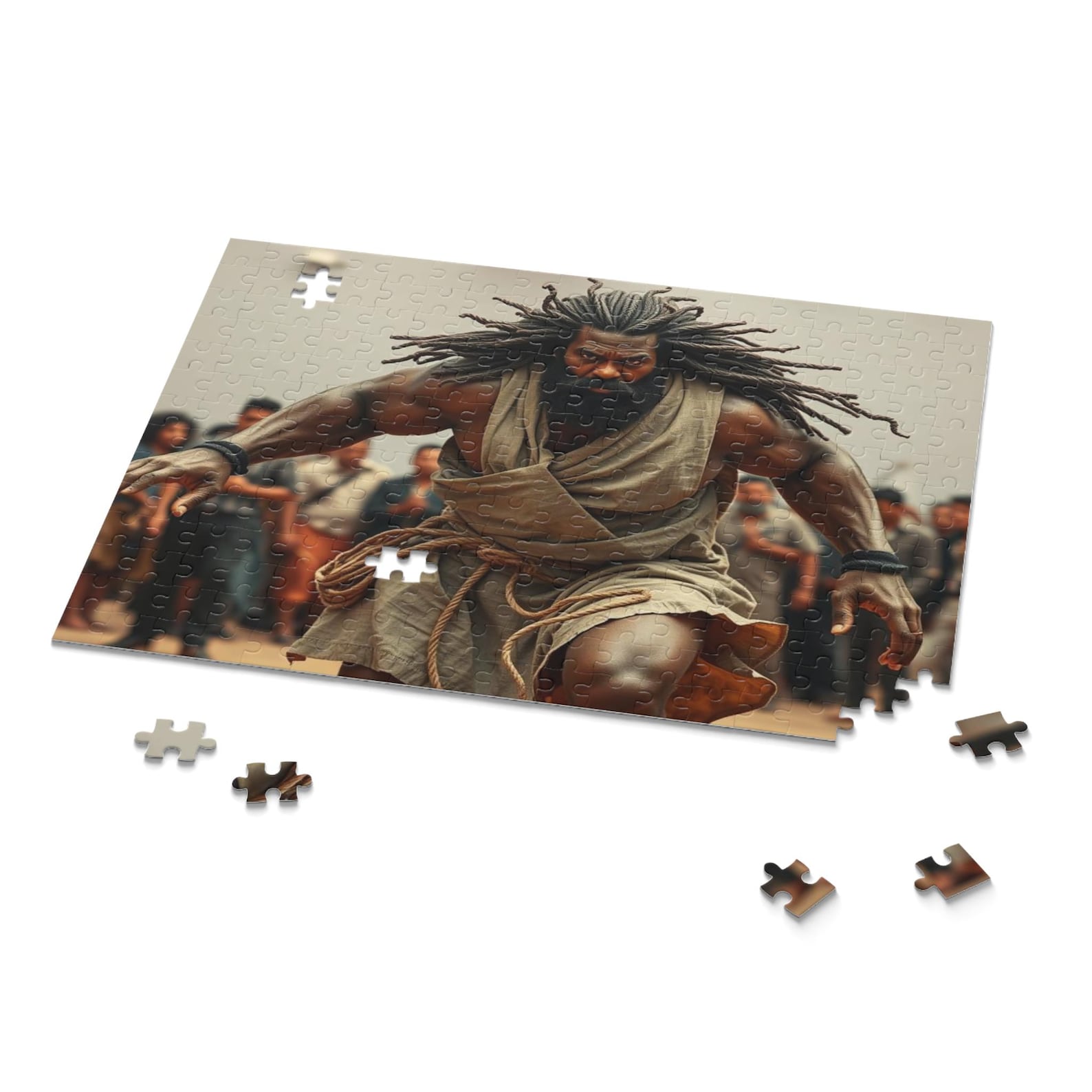 Jigsaw Puzzle, Bible Theme, Religious Puzzle, Samson Design, Christian ...