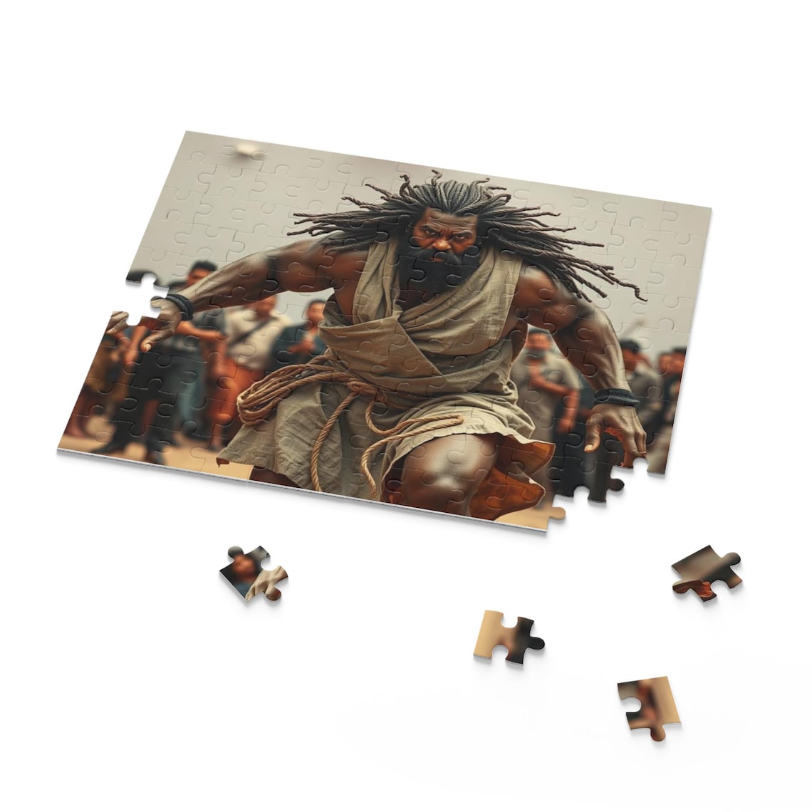 Jigsaw Puzzle, Bible Theme, Religious Puzzle, Samson Design, Christian ...