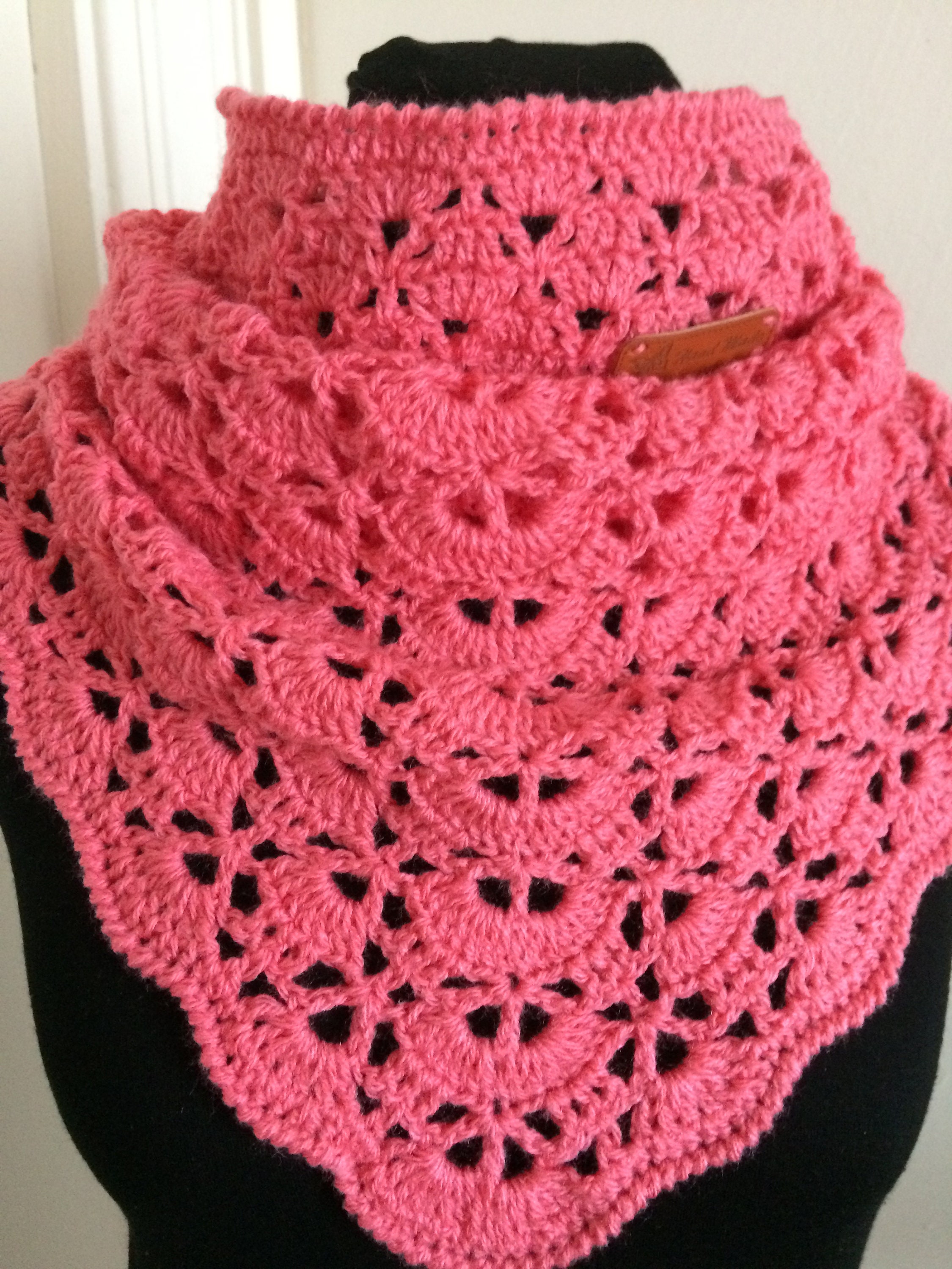 Crochet Cowl.crochet Neck Warmer.knitted Snood.crochet Scarf.crochet ...