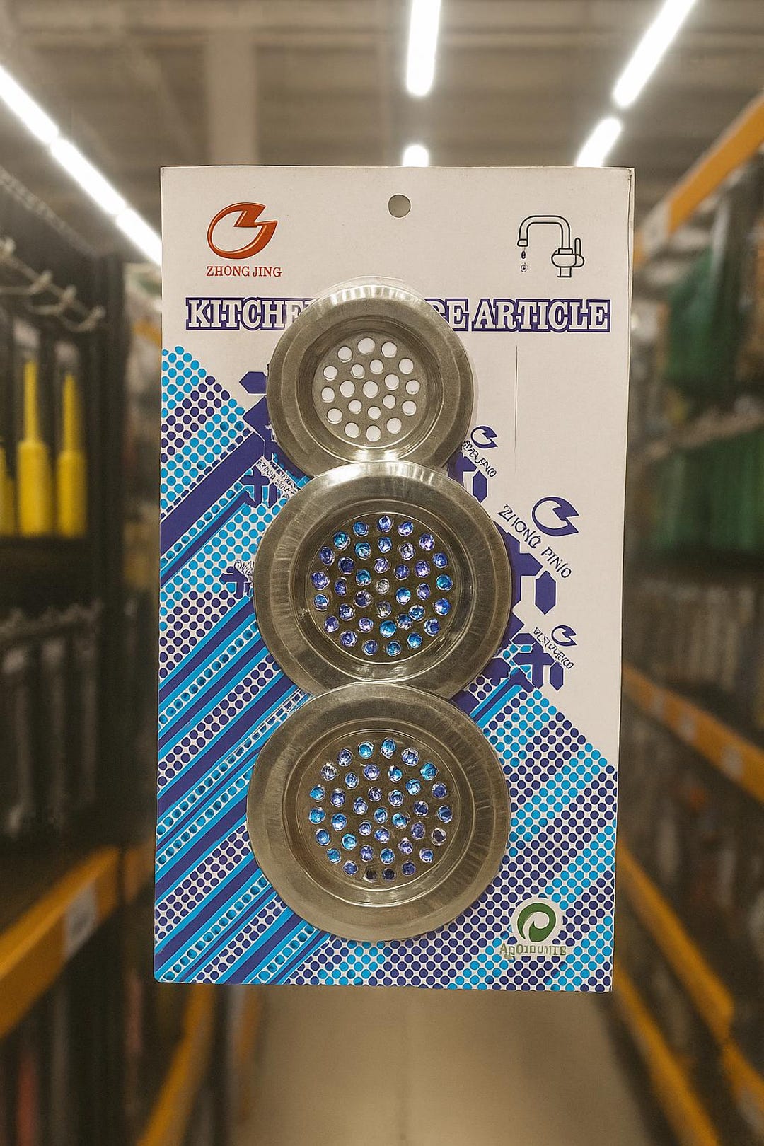 3 Pack Sink Strainers Stainless Steel Quality for Different Size Sink ...