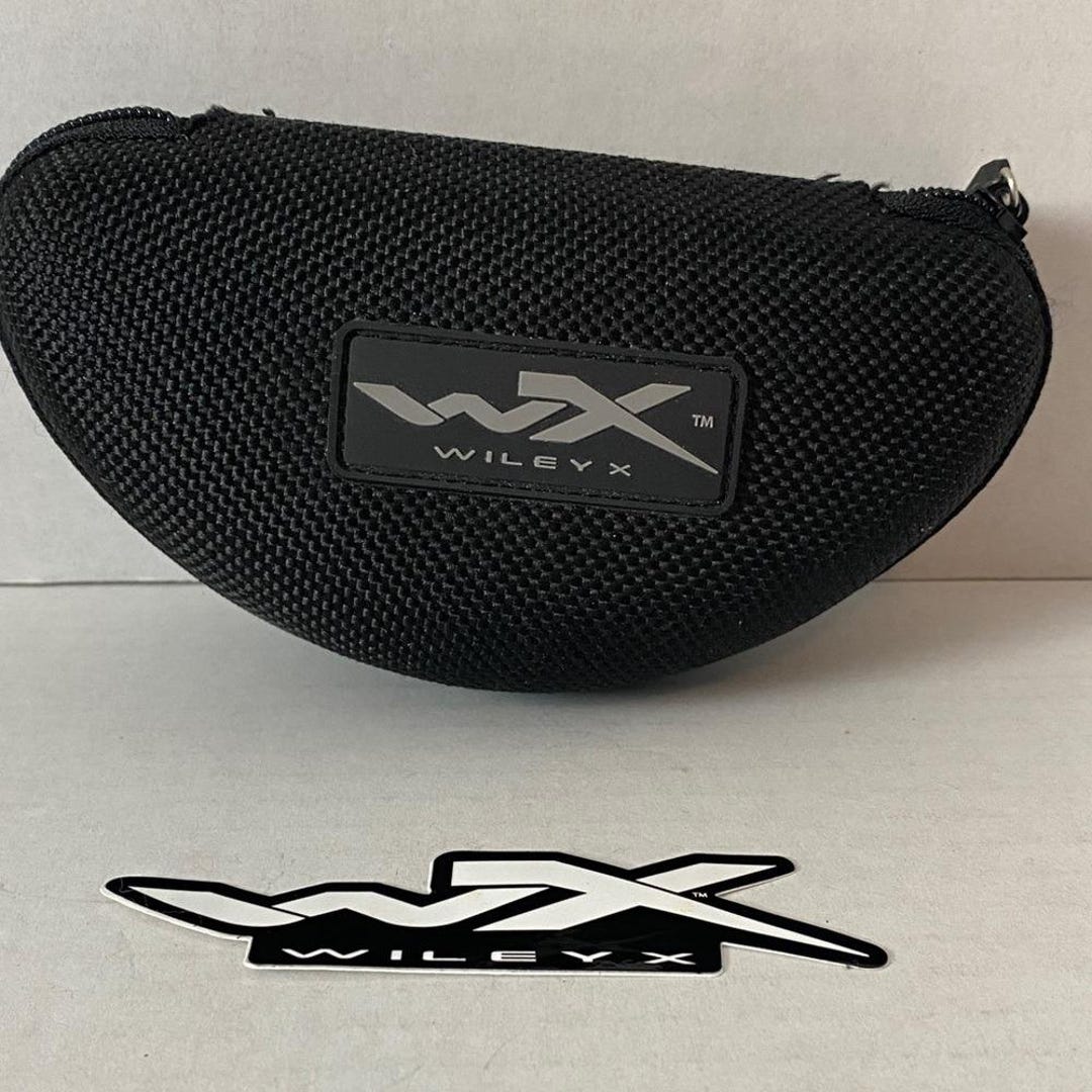Wiley X Black Glasses Case With Wiley X Decal - Etsy