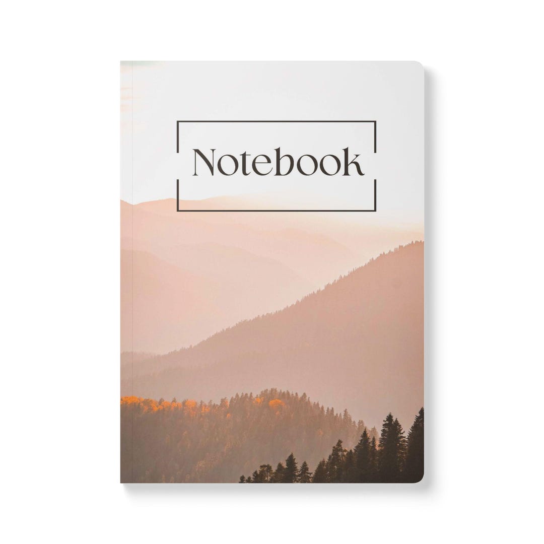 Mt-scape Softcover Journal (with Inside Prints) - Etsy