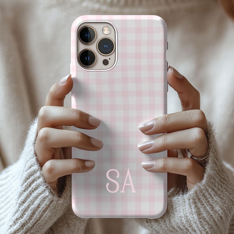 Personalized Phone Case Women Monogram Custom Design Phone Cover ...