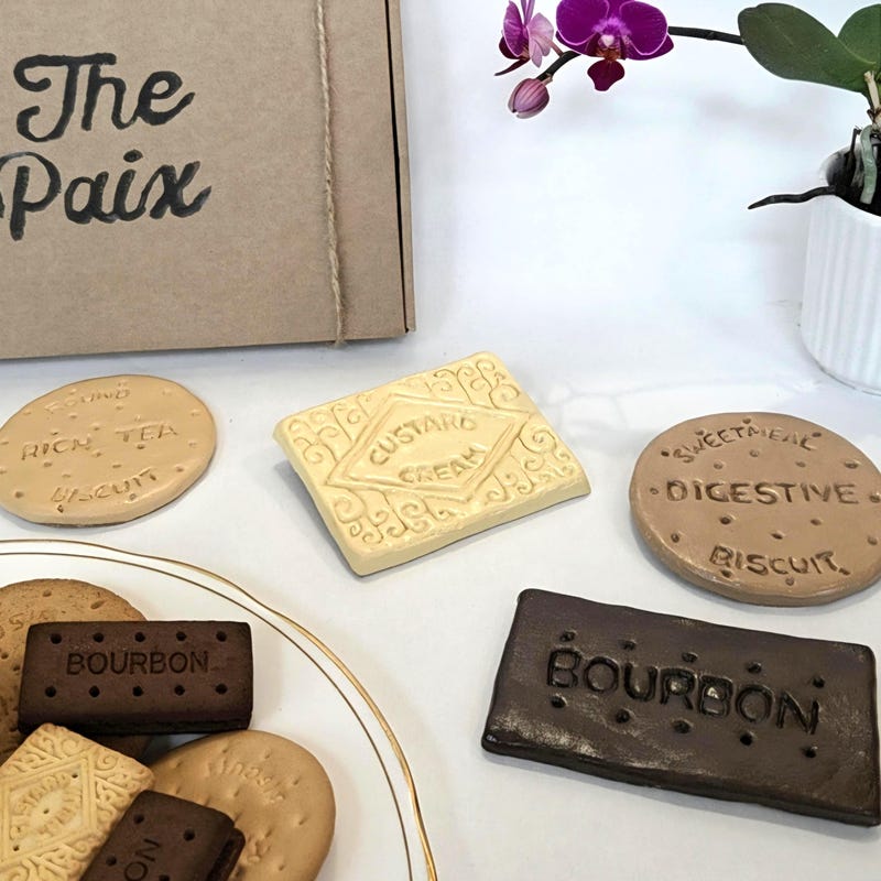 Biscuit Coasters - Etsy UK