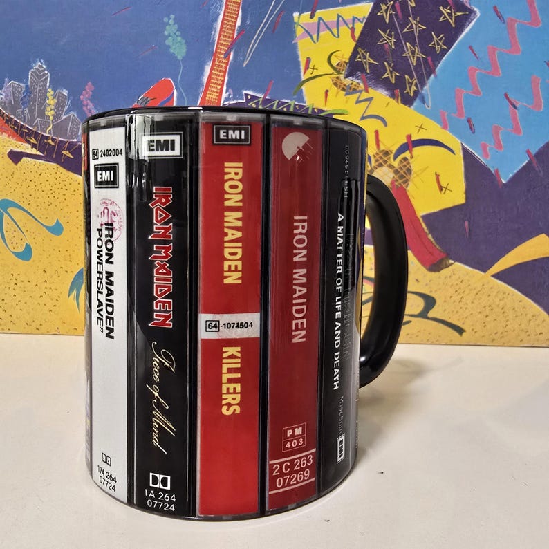 I.maiden Coffee Mug | Rock Band Music Lover Gift | Metal Music Coffee ...