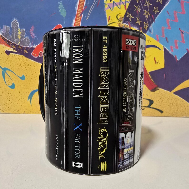 I.maiden Coffee Mug | Rock Band Music Lover Gift | Metal Music Coffee ...