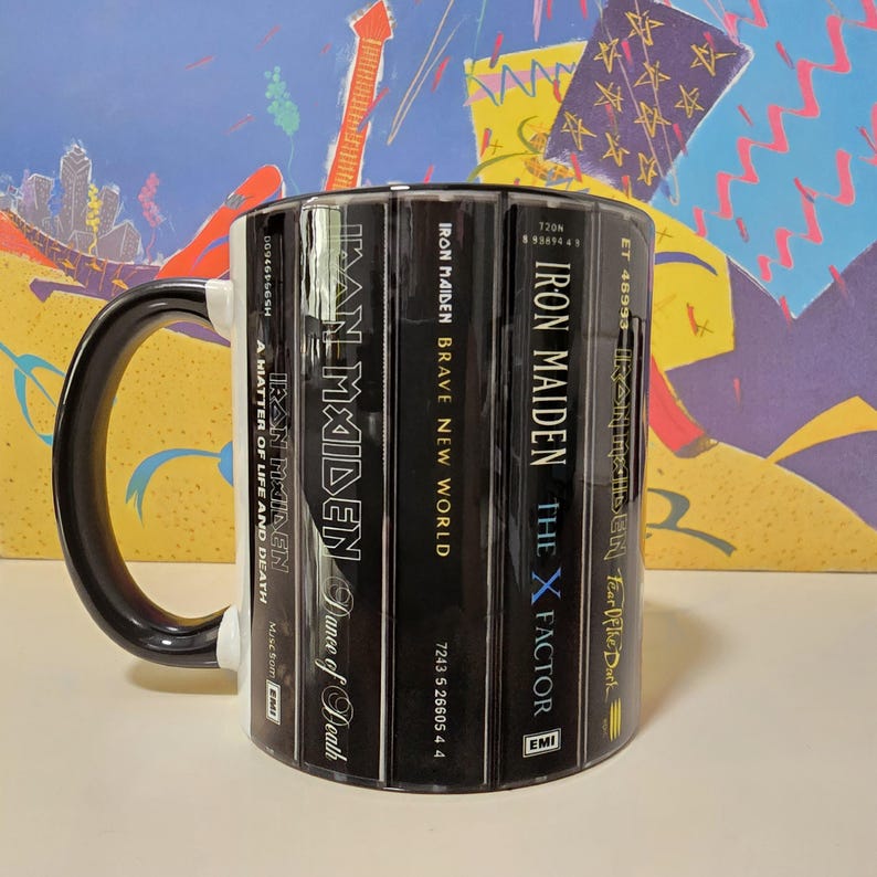 I.maiden Coffee Mug | Rock Band Music Lover Gift | Metal Music Coffee ...