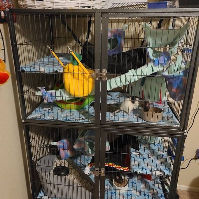 Fleece Liners for Prevue 485 Feisty Ferret Cage With Center - Etsy Canada