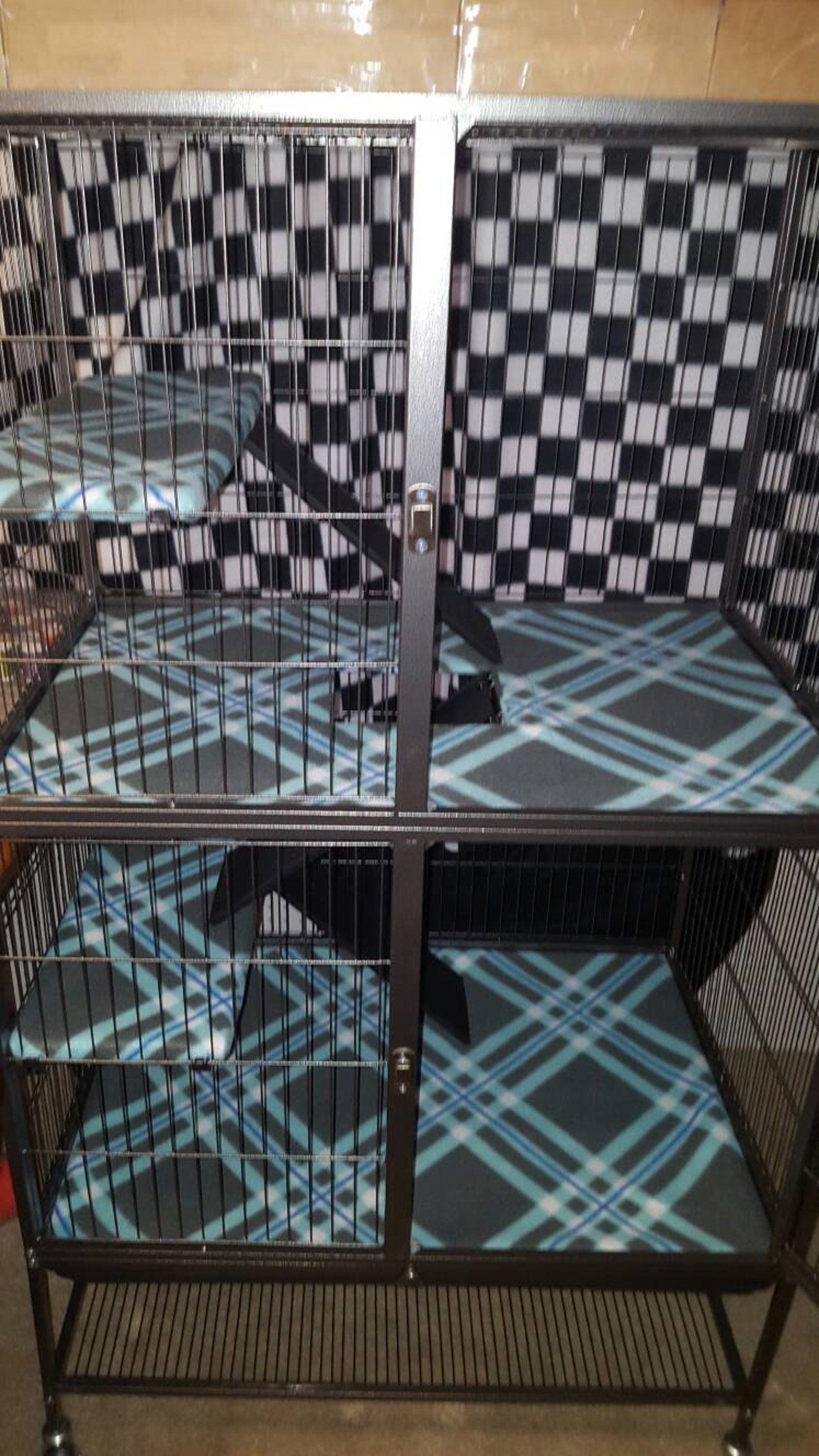 Fleece Liners for Prevue 485 Feisty Ferret Cage with Center | Etsy