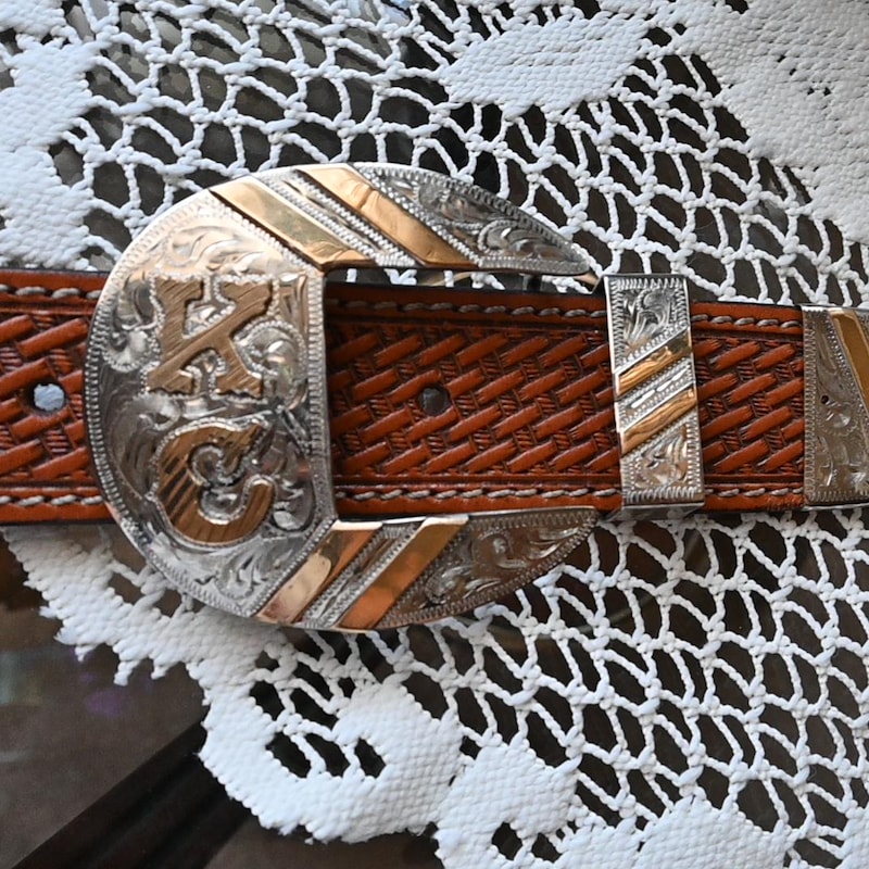 Western Custom Buckles Sets - Etsy