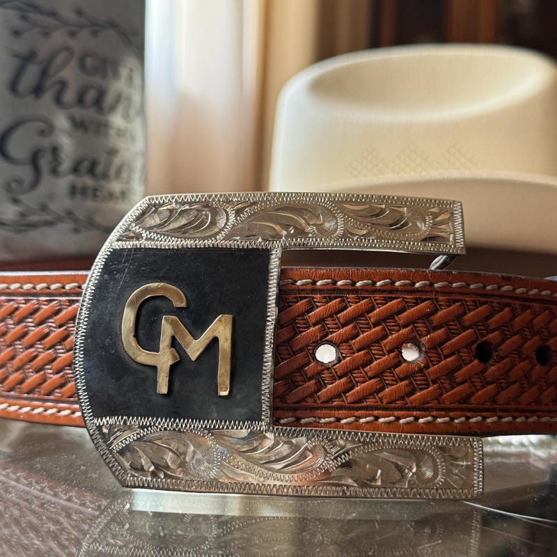 2 Piece Buckle Engraved - Etsy