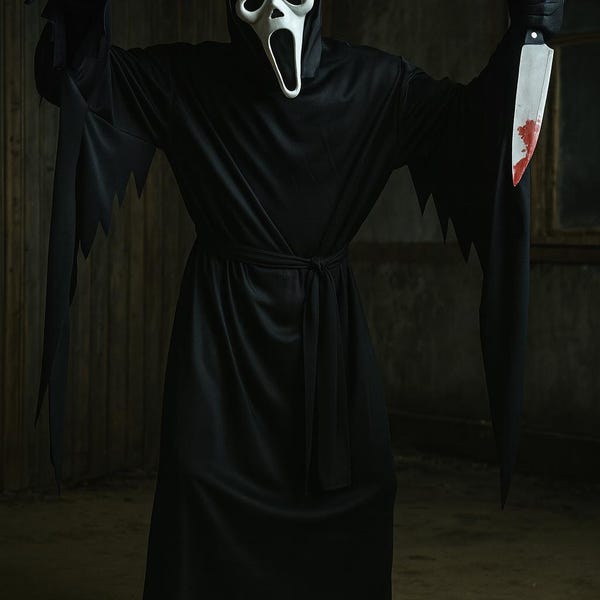 Ghostface Women Costume - Etsy