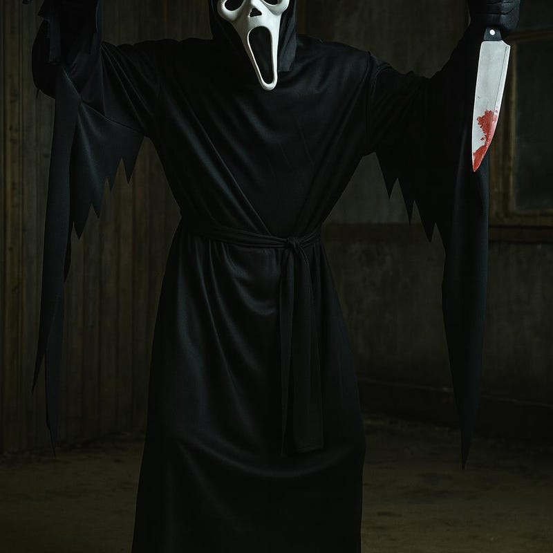 Ghostface Robe - Etsy