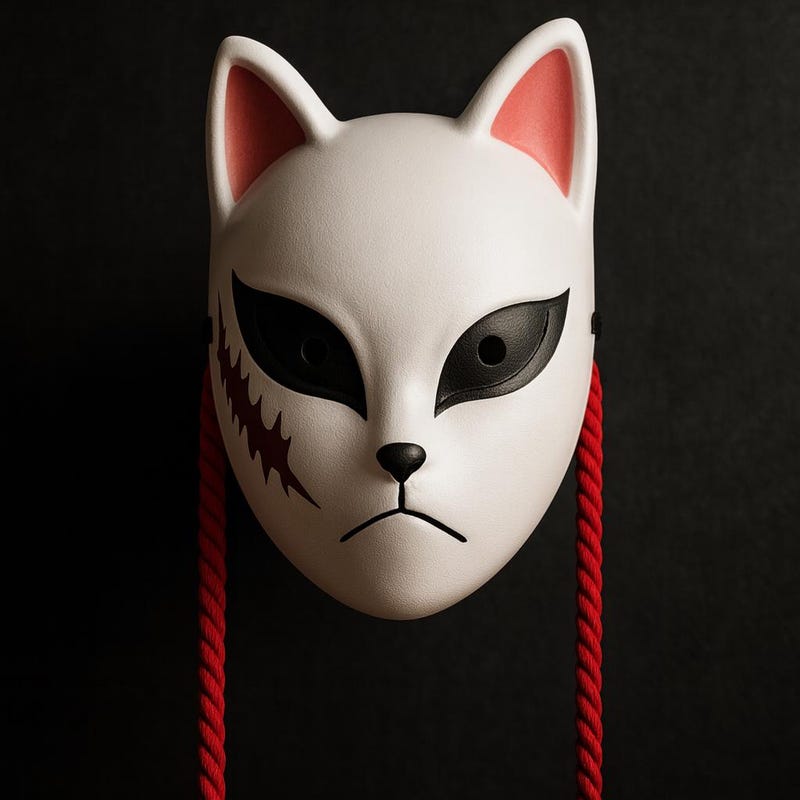 Sabito Demon Slayer Mask - Etsy
