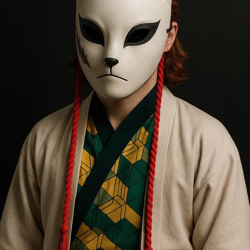 Sabito Demon Slayer Mask - Etsy
