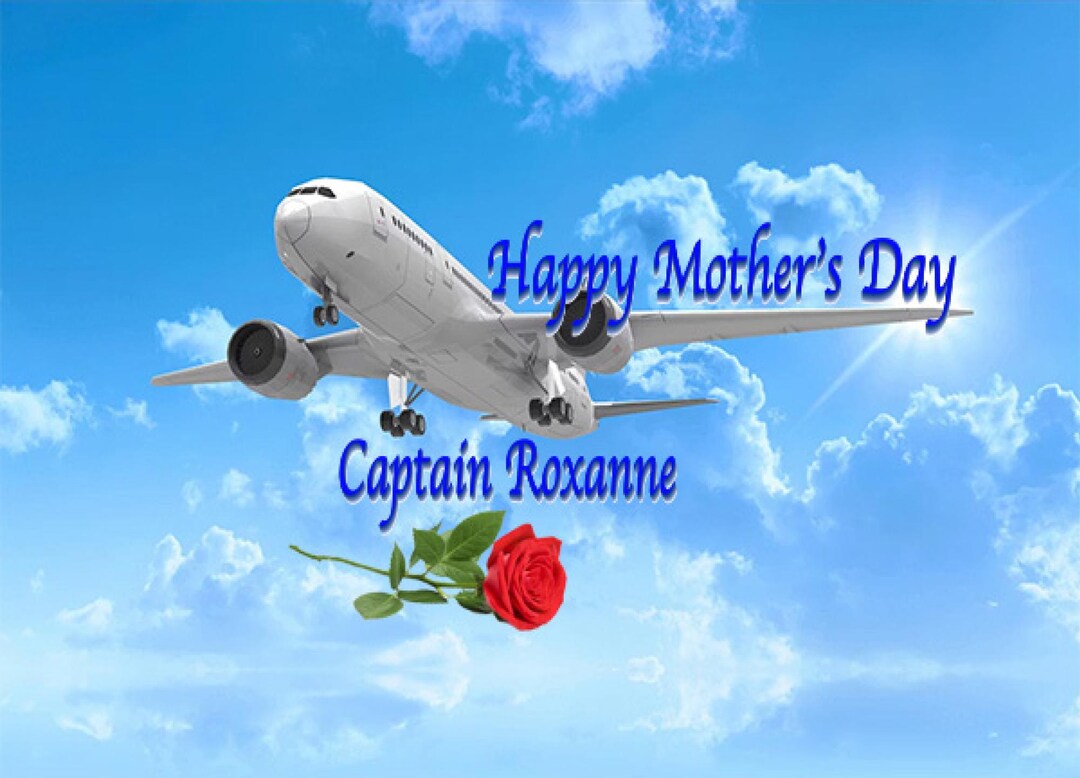 Celebrating Women Pilots: Mother's Day Card & Aviation Gift for a ...