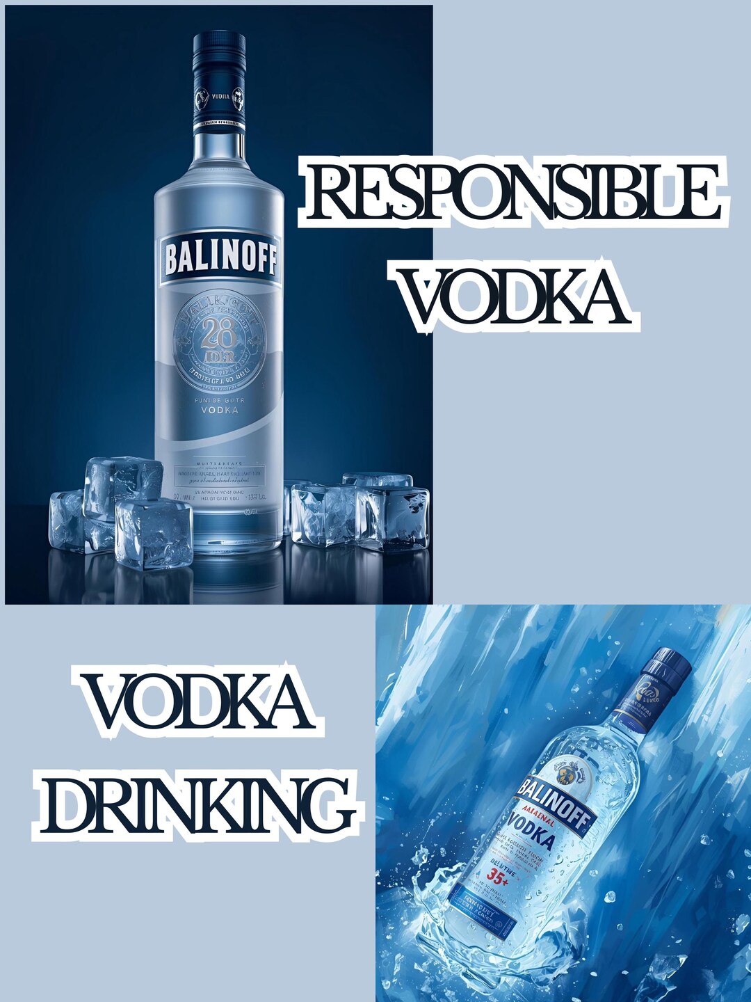 Vodka Rules Funny Bar Art Printable: "drink Responsibly" (digital ...