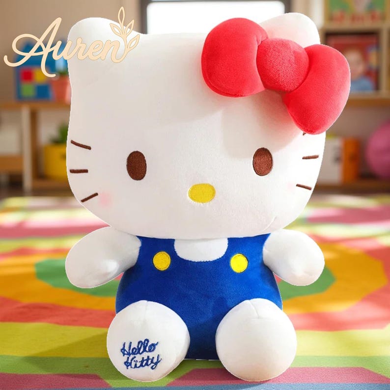 Adorable 20cm Hello Kitty Plush Doll: Kawaii Cartoon Character Soft Toy ...