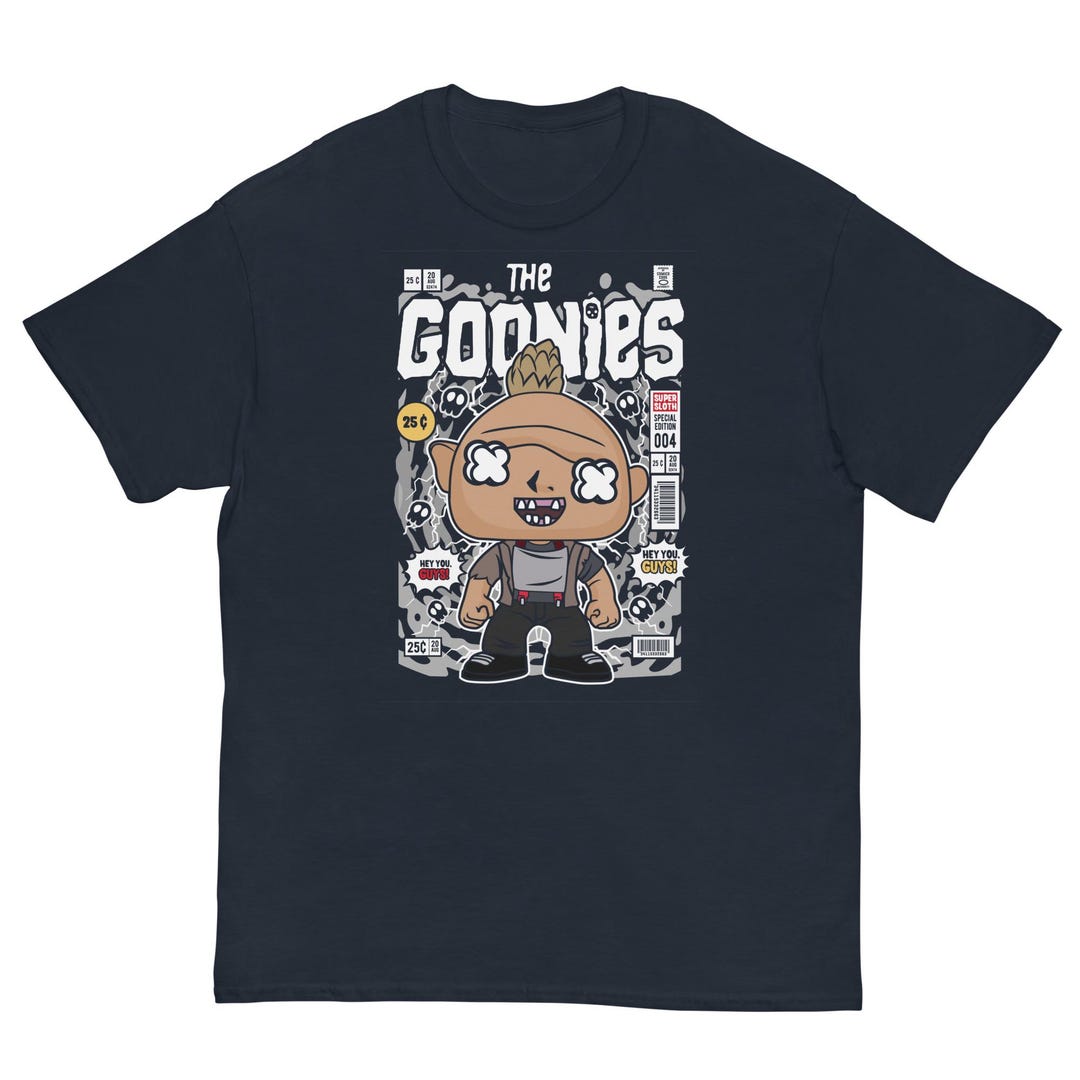 The Goonies T-shirt – Chibi Sloth Comic Tee | Retro 80s Adventure Movie ...