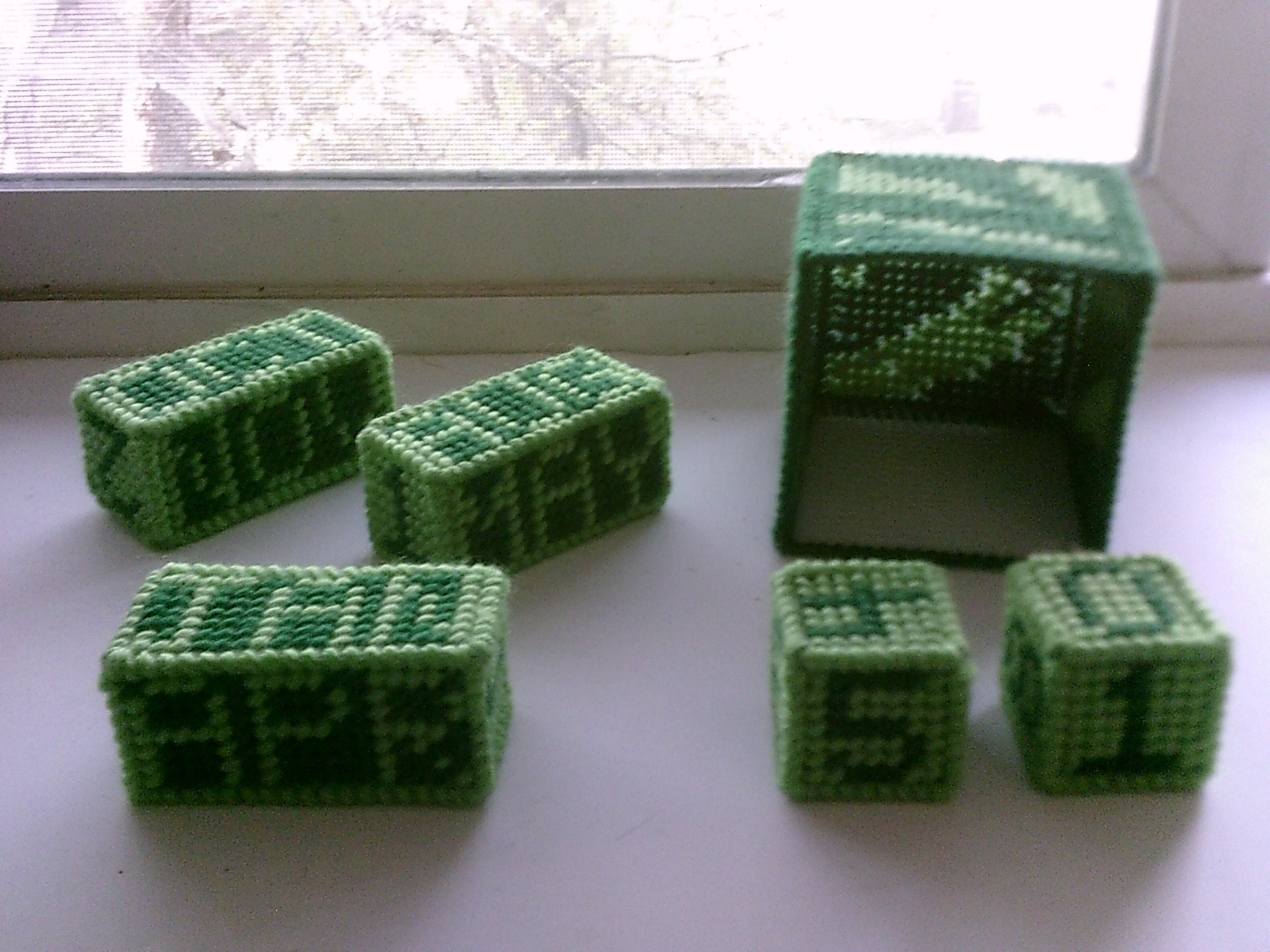 Green Zebra Print Block Calendar - Etsy