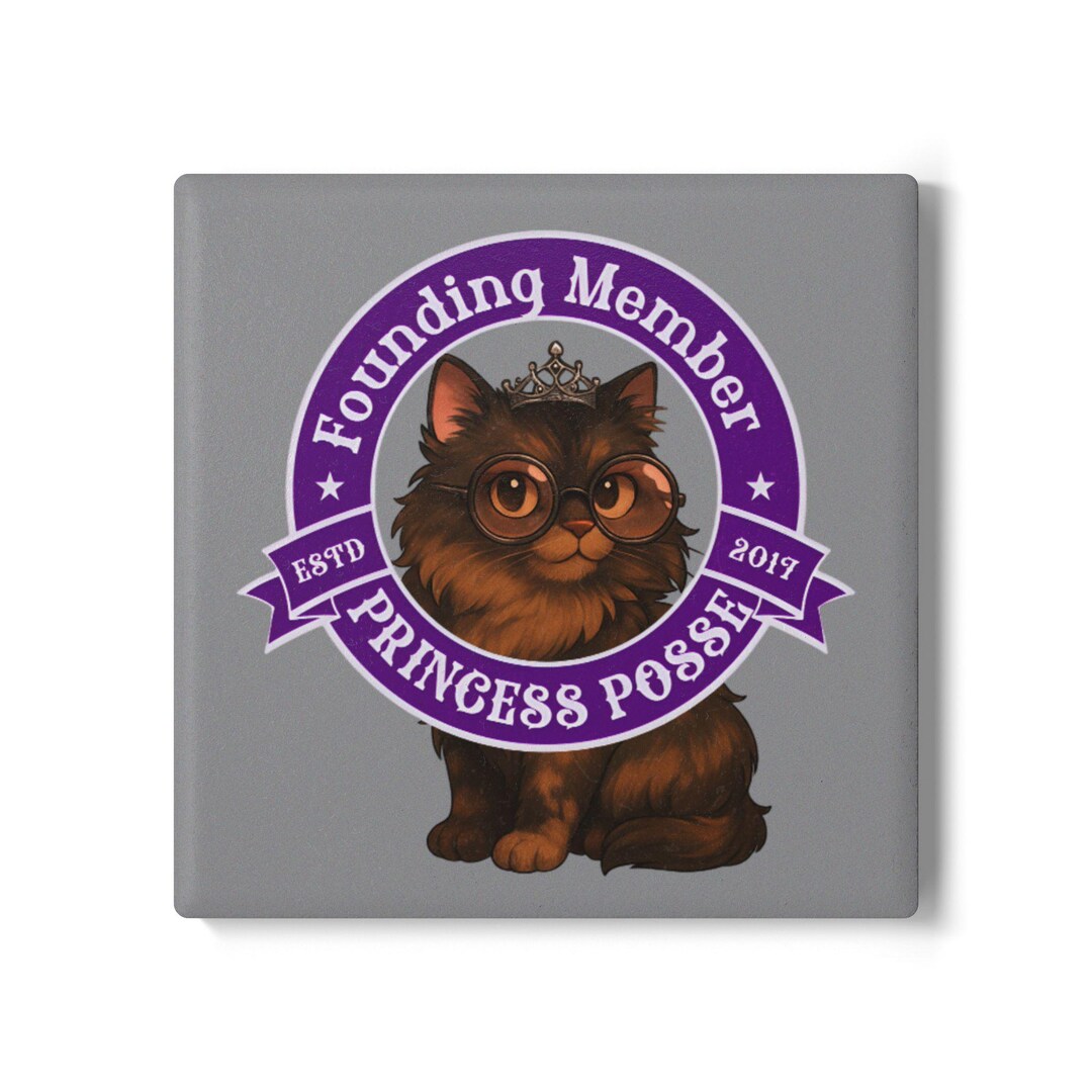 Princess Posse Founding Member Princess Donut Queen Anne Chonk Ceramic ...
