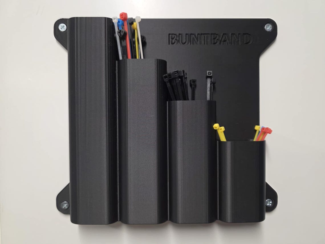 Wallmounted Cable Tie Storage - Zip Tie Holder - Etsy