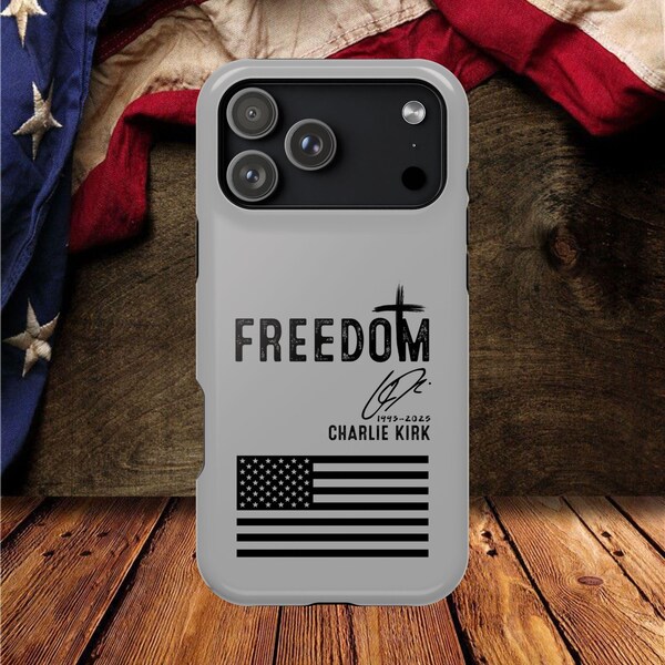Charlie Kirk Phone Case - Etsy