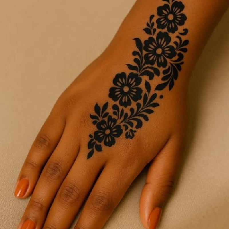 Ramadan Henna Stencil - Etsy